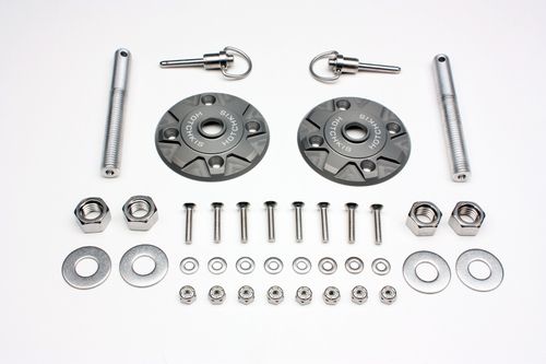 2010-2015 Universal Hotchkis Quick Release Billet Hood Pin Kit #1760