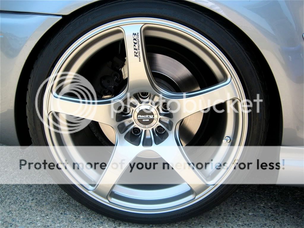 19" Enkei RP03 w/ General tires