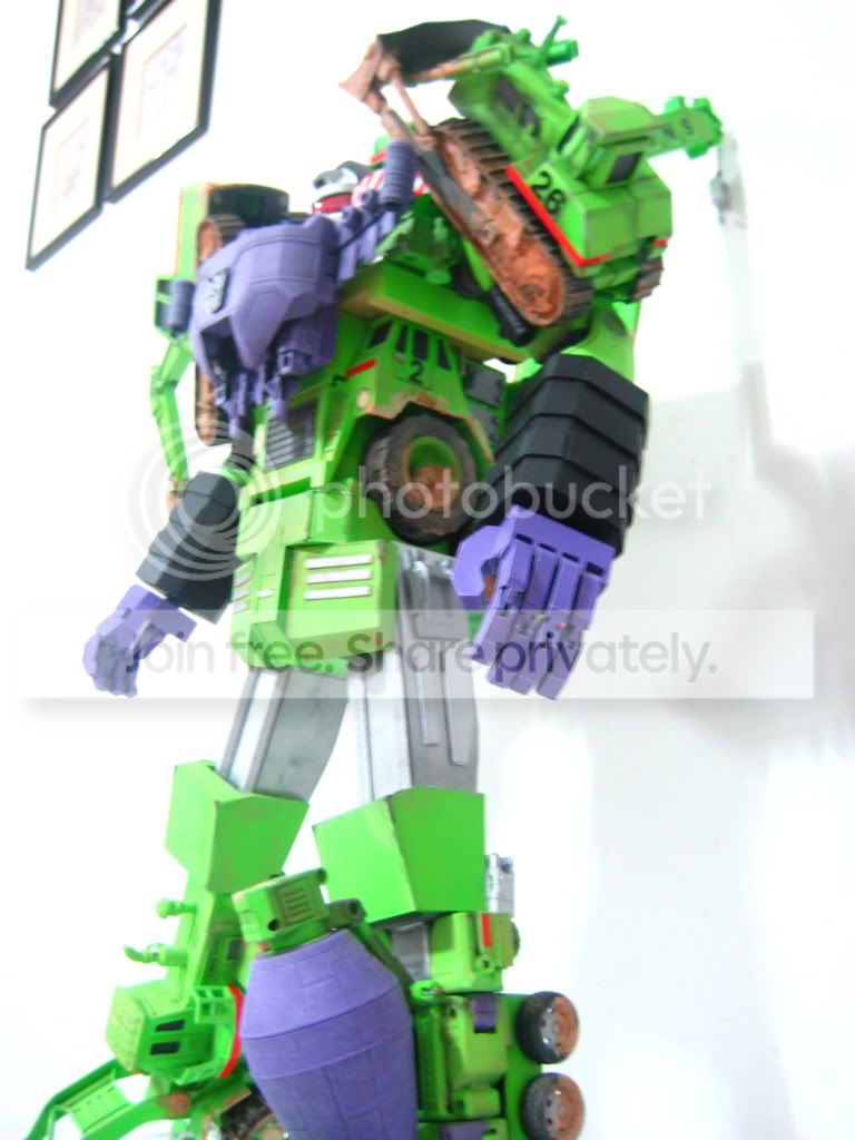 Heavy/Scratch: - 30'' G1 Devastator custom display piece | TFW2005 ...